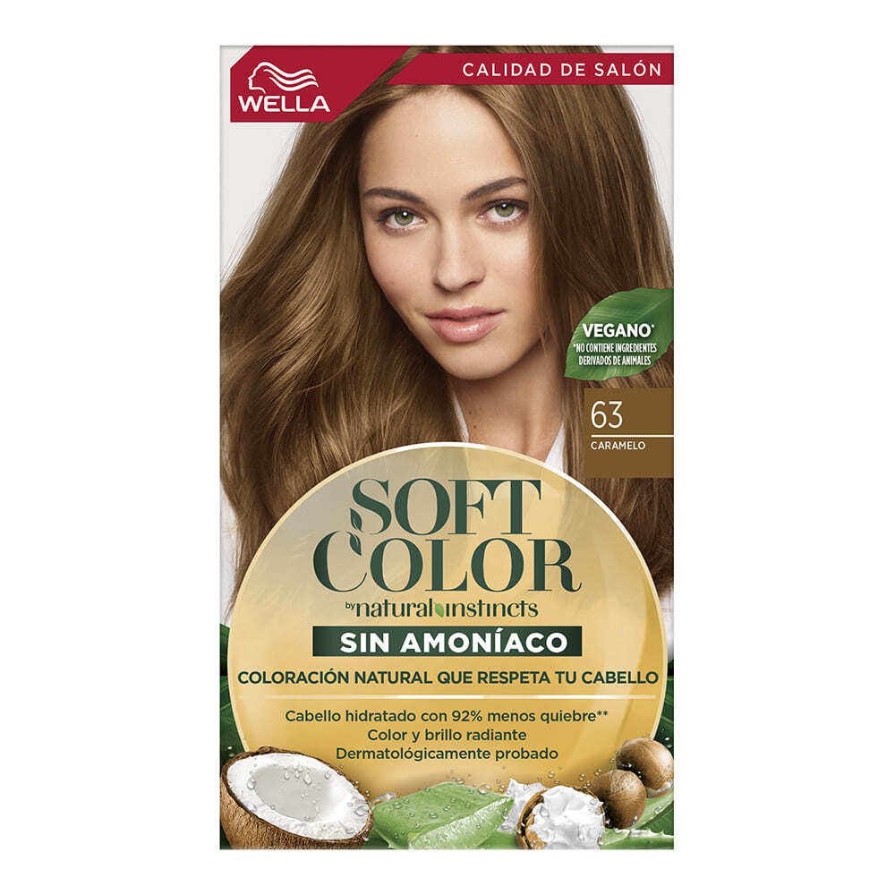 Tinte para Cabello SOFT COLOR Kit Caramelo #63 - Lujo en tu Baño ...